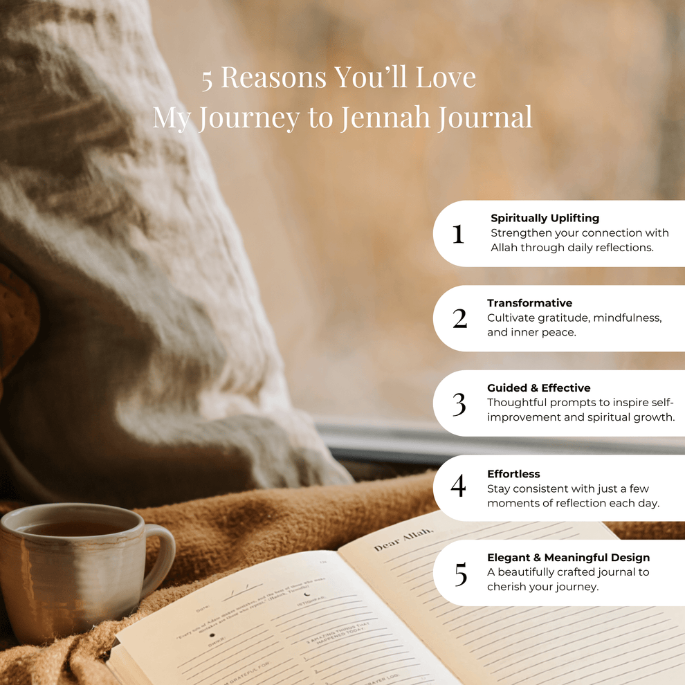 Get Closer to Allah in 5 Minutes | Islamic Gratitude Journal – My ...